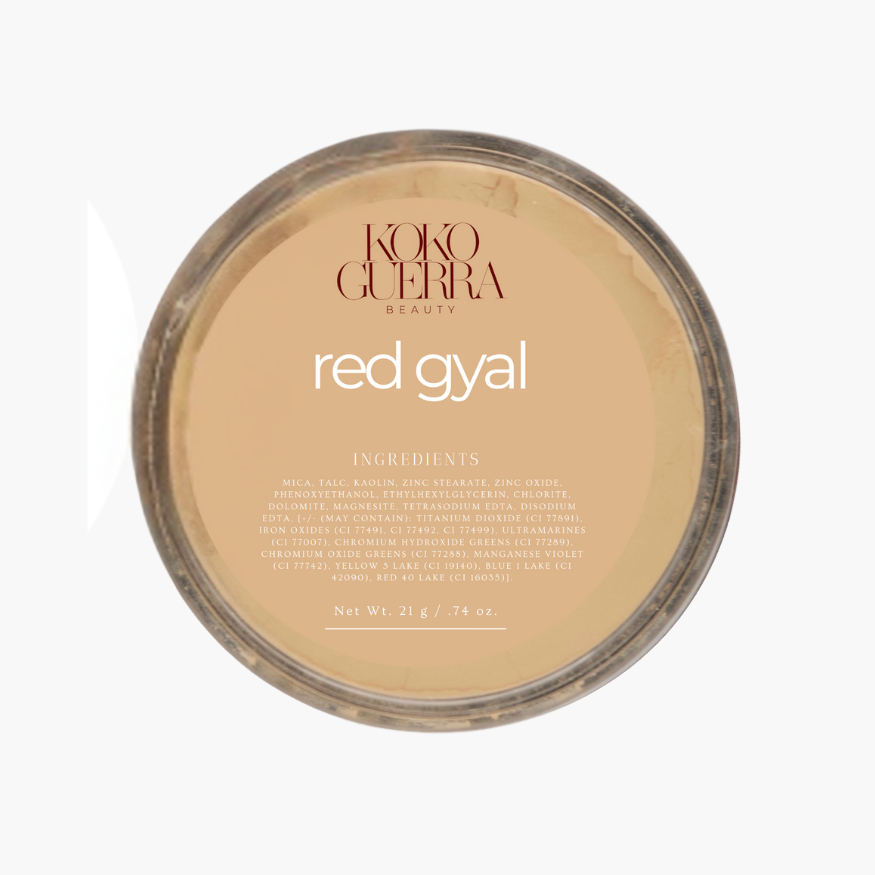 Red Gyal Power Powder – Koko Guerra Beauty